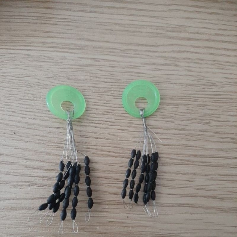 Jual Stopper batang float orca pancing warna hitam ukuran S dan SS ...