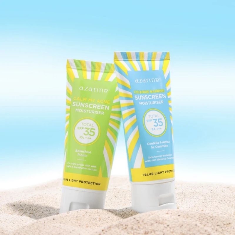 Jual AZARINE SUNSCREEN MOISTURIZER | Shopee Indonesia