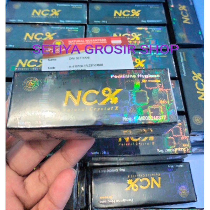 Jual NCX / NASA Cristal X 100% original BPOM RESMI, HALAL | Shopee ...