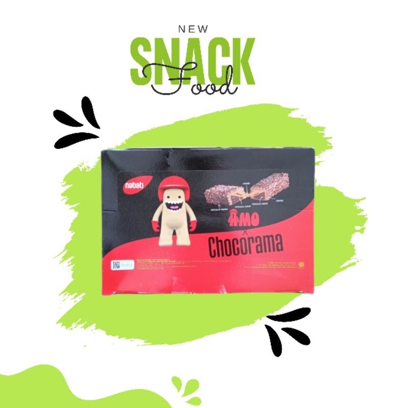 Jual Nabati Amo Chocorama Box Isi 20 Pcs Promo Wafer Biskuit Nabati ...