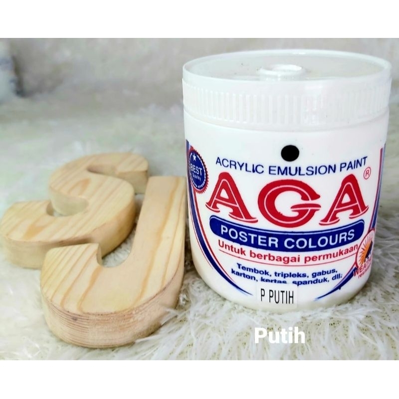 Jual Cat Poster AGA /Cat Acrylic AGA 250cc/Cat AGA 250cc/250ml | Shopee ...