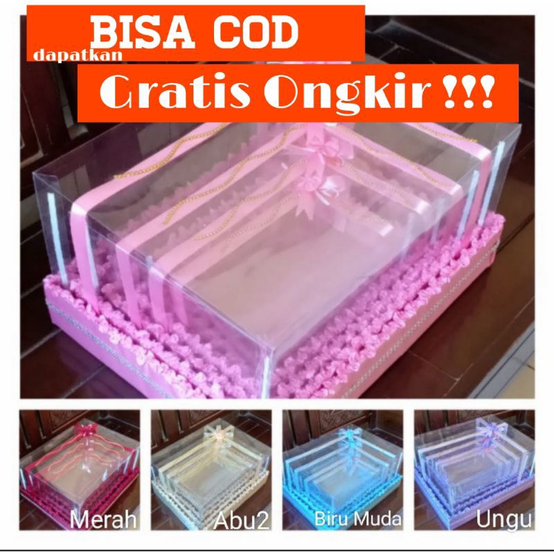 Jual BOX KOTAK + MIKA PITA Set Lengkap isi 4pcs | Shopee Indonesia