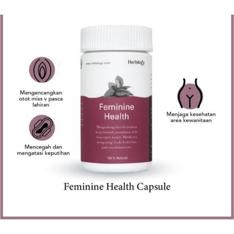 Jual Herbilogy Feminine Health Capsule 60 Tab | Shopee Indonesia