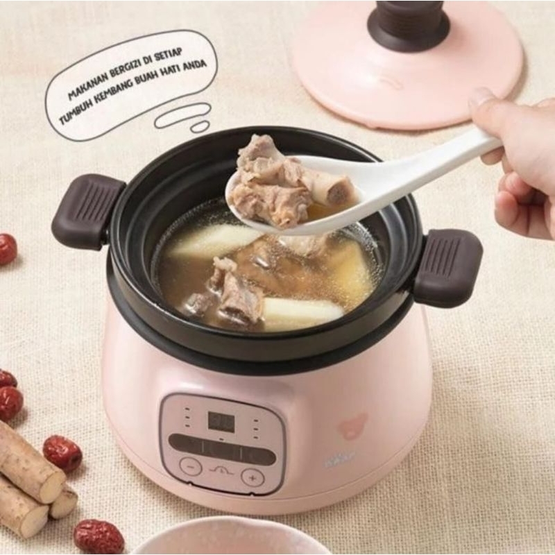 Jual BEAR Slow Cooker Emily 0.8lt | Shopee Indonesia