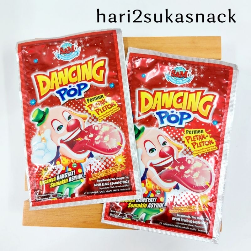 Jual DANCING POP / POPPING CANDY / CUCU POP LOLLIPOP Permen PLETAK ...