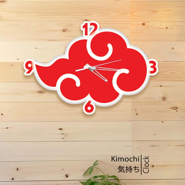 Jual JAM DINDING AKATSUKI HIASAN DINDING AKATSUKI Naruto | Shopee Indonesia