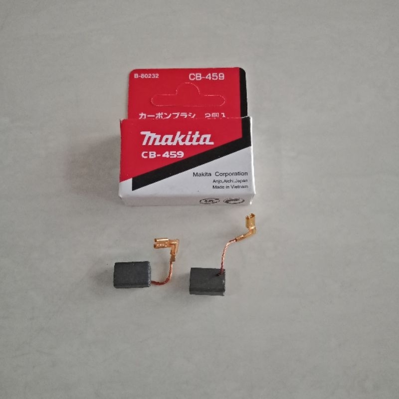 Jual MAKITA CARBON BRUSH 459 - 1 SET 2 PCS / CB 459 / ARANG / SPUL ...
