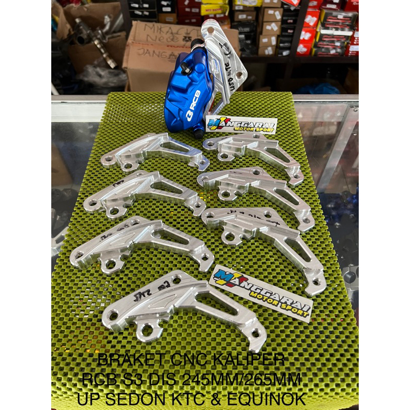 Jual BRAKET KALIPER RCB S3 PNP UP SEDON KTC DIS 260MM/265MM | Shopee Indonesia