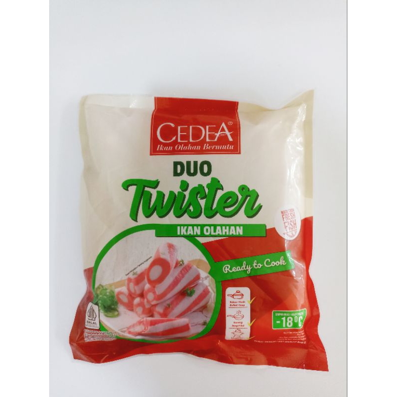 Jual CEDEA ikan olahan ( Duo Twister) 500gr | Shopee Indonesia
