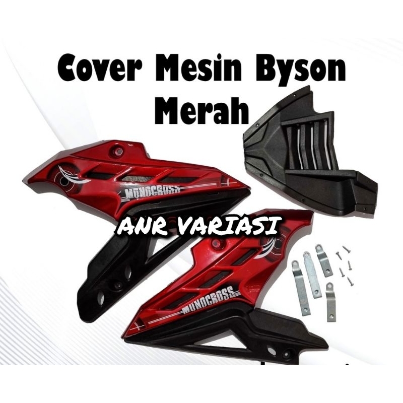 Jual COVER ENGINE TUTUP MESIN BYSON / COVER MESIN BISON KARBU | Shopee ...