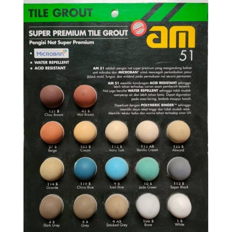 Jual am 51,semen Nat keramik am51,semen pengisi Nat keramik am 51 ...