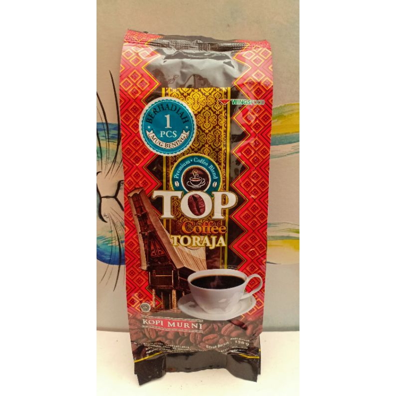 Jual TOP COFFE TORAJA 158 GR | Shopee Indonesia