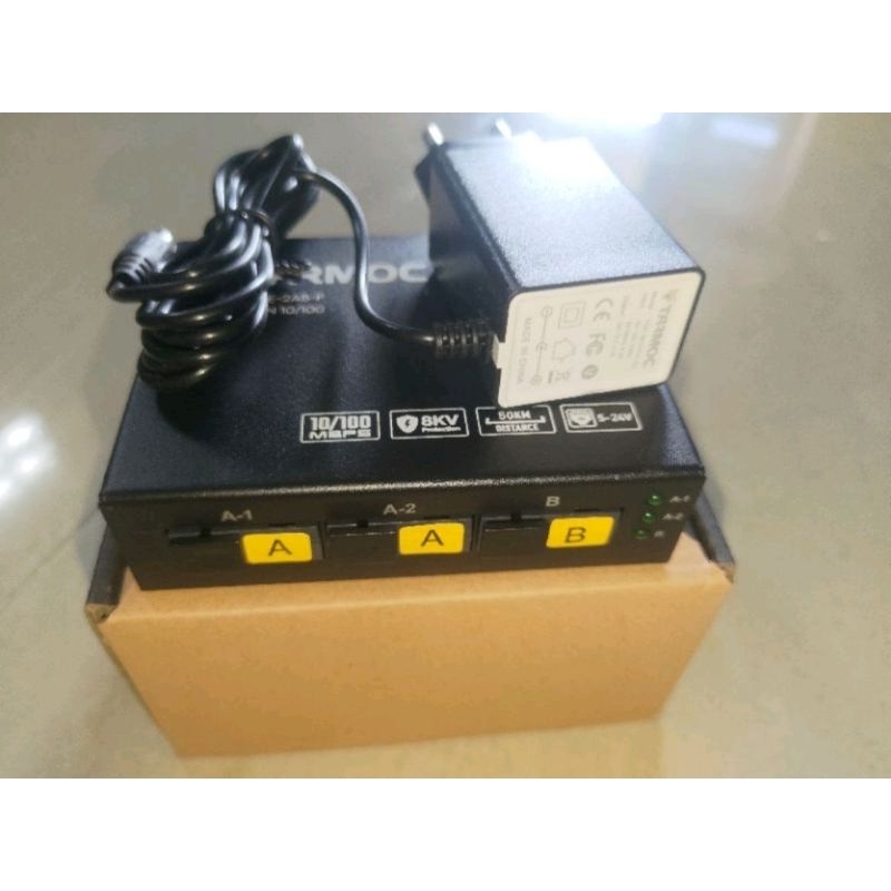 Jual Tarmoc Media Converter HTB A+B (A+B 50KM) AB AAB ABB AAABBB BBBBBB ( 2LAN & 4 LAN ) 100Mbps ...