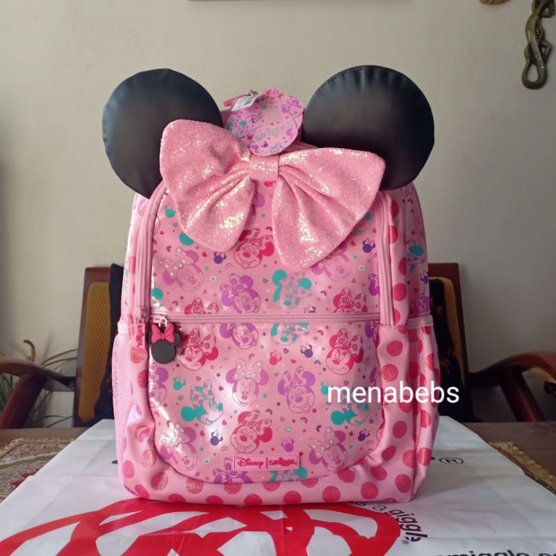 Jual Smiggle Backpack classic Minnie Mouse original | Shopee Indonesia