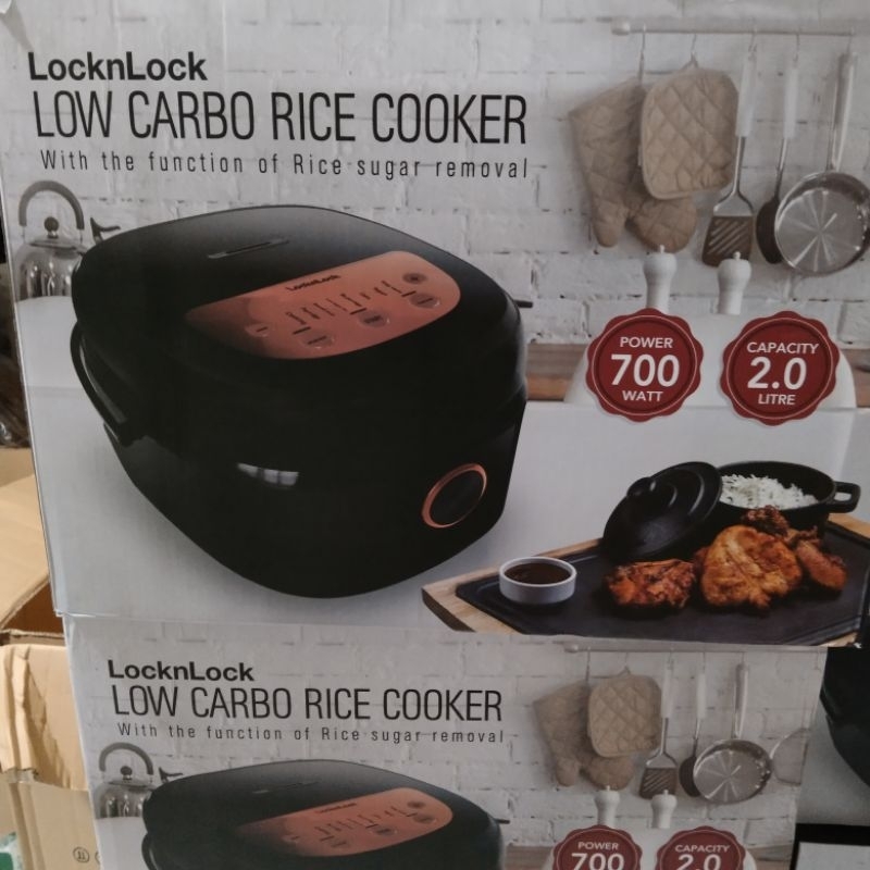 Jual Rice cooker lock n lock low carbo | Shopee Indonesia