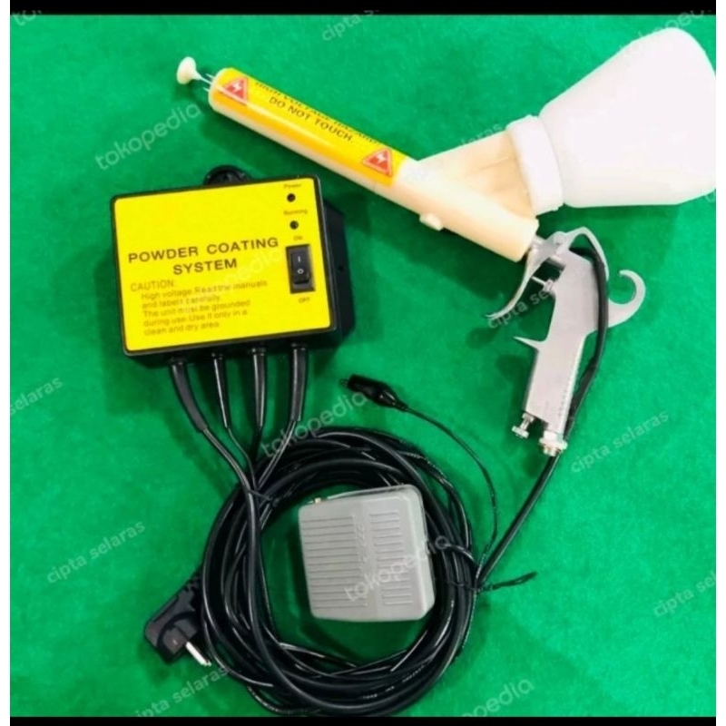 Jual Powder Coating cup tempat bubuk powder Coating gun | Shopee Indonesia