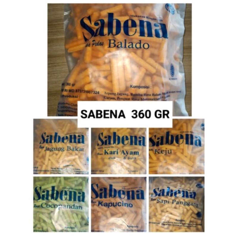 Jual SABENA STICK SNACK KEMASAN 360GR | Shopee Indonesia