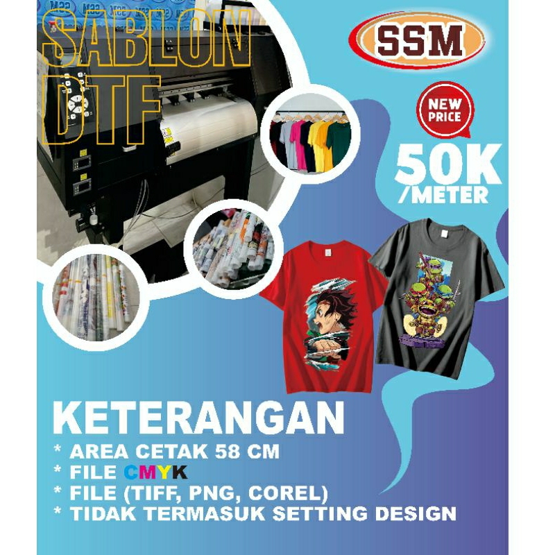 Jual Jasa Sablon Print Cetak DTF | Shopee Indonesia