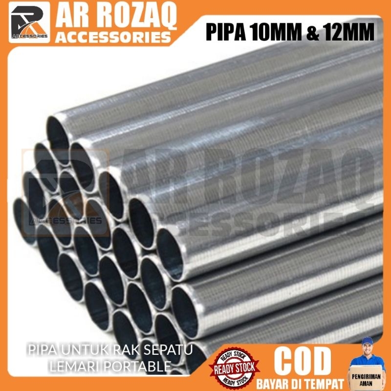 Jual PIPA RAK SEPATU / RAK BUKU / LEMARI PORTABLE UKURAN 1CM & 1,2CM ...