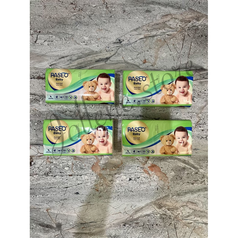 Jual Paseo Baby Pure Soft Tissue Pack 130 Sheets 3 Ply (DAPAT 1 PCS ...