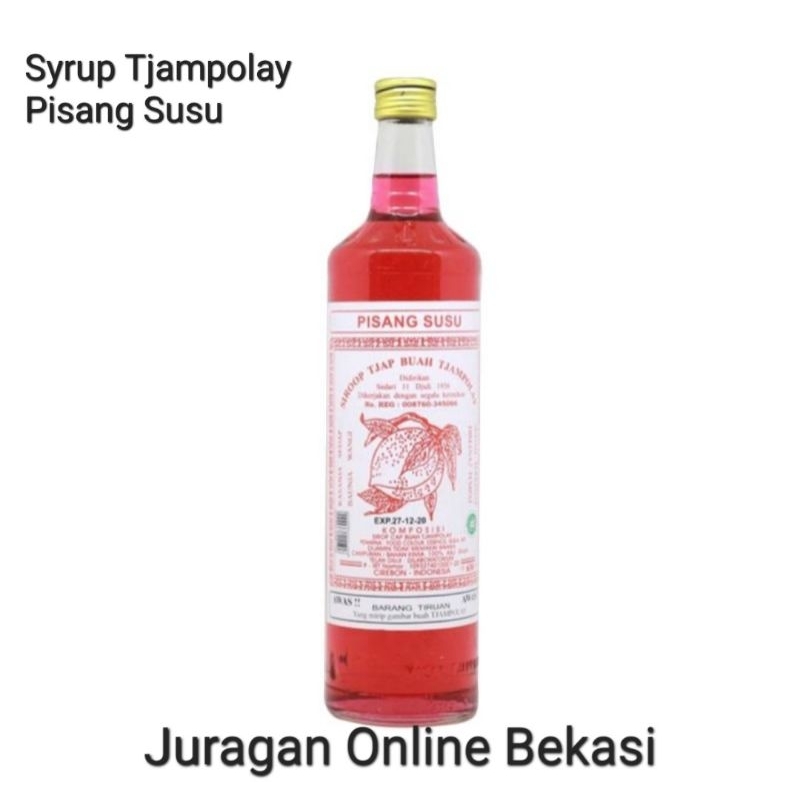 Jual SYRUP TJAMPOLAY PISANG SUSU [630ml] | Shopee Indonesia
