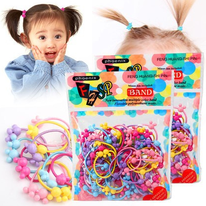 Jual B310 Ikat Rambut Anak Anak Kuncir Rambut Anak Tali Karet Rambut ...