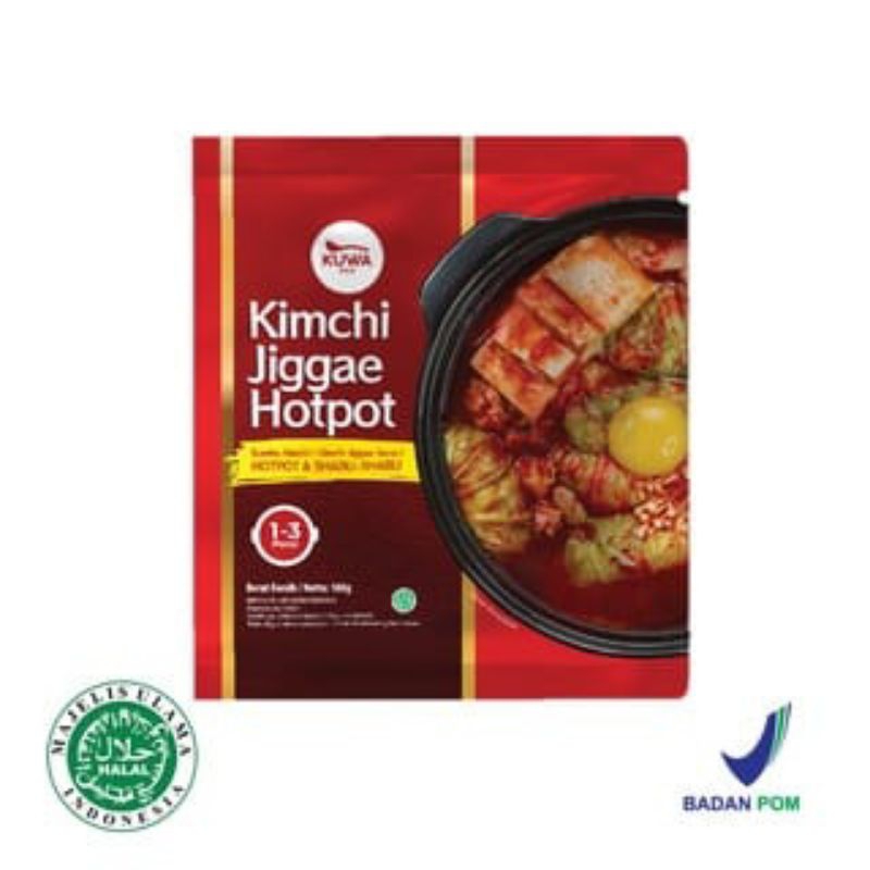 Jual KUWA Chicken Collagen & Kimchi Jiggae 100g Halal | Kuah Hotpot ...
