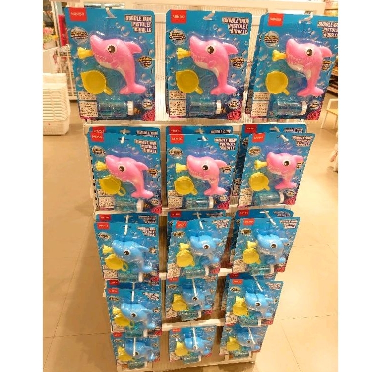 Jual Miniso Shark Bubble Gun | Shopee Indonesia