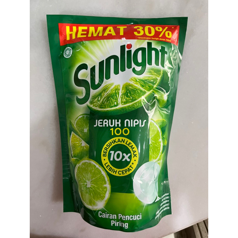 Jual Sunlight Sabun Cuci Piring Jeruk Nipis Refill 650ML | Shopee Indonesia