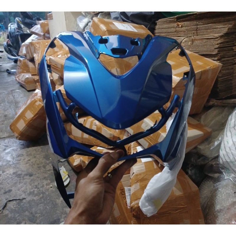 Jual TAMENG PANEL DEPAN BEAT LED DELUXE K1A BIRU 2020 2021 2022 ...