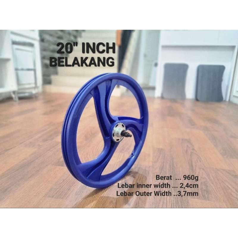 Jual VELG BMX 20 INCH RODA SEPEDA 20 INCH BMX OLD SCHOOL VELG 20INCH ...
