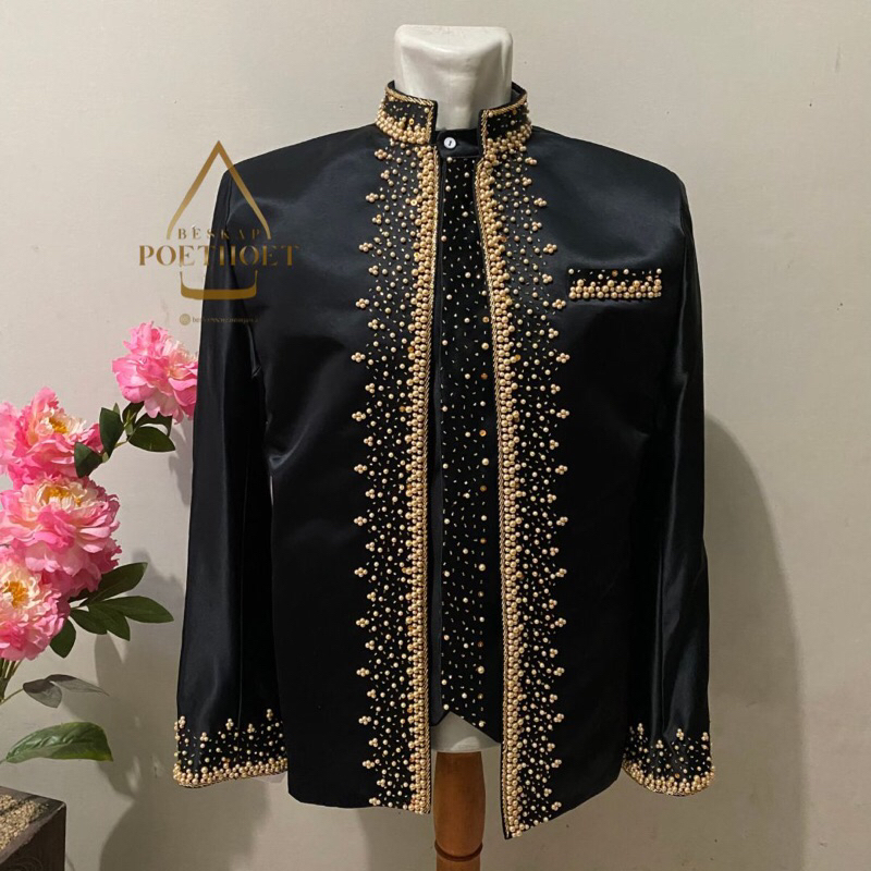 Jual Jas pengantin basofi pengantin muslim / beskap pengantin pria ...