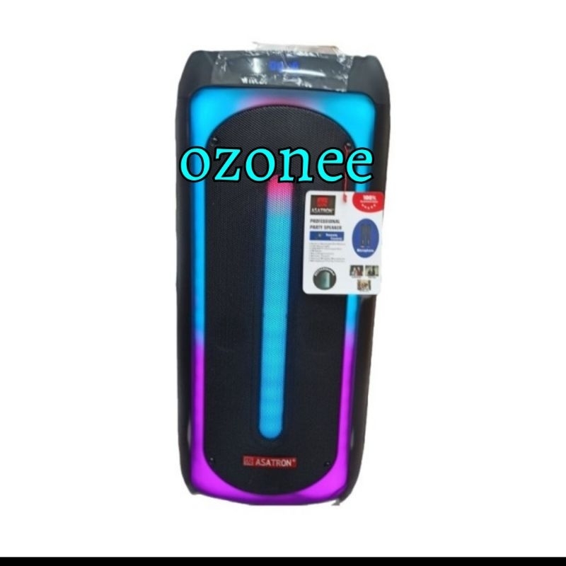 Jual SPEAKER PORTABLE ASATRON HIP HOP 2X8 INCH BLUETOOTH ORIGINAL ...