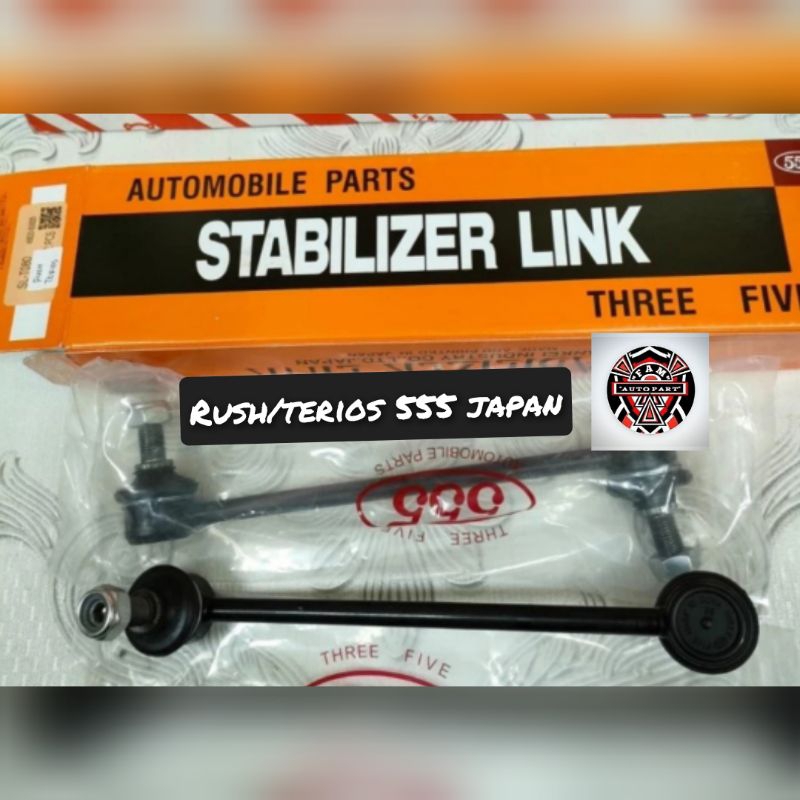 Jual LINK STABILIZER AS STABIL DEPAN RUSH/TERIOS 555 JAPAN 1SET(2PC ...