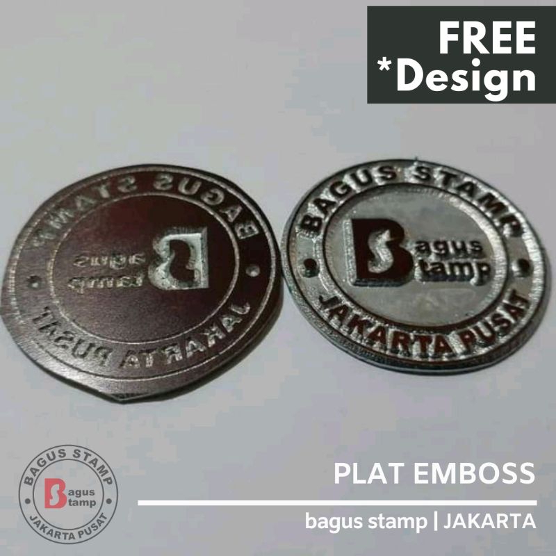 Jual Paket Stempel Emboss Pocket dan Plat Emboss [PRODUK INI HANYA ...