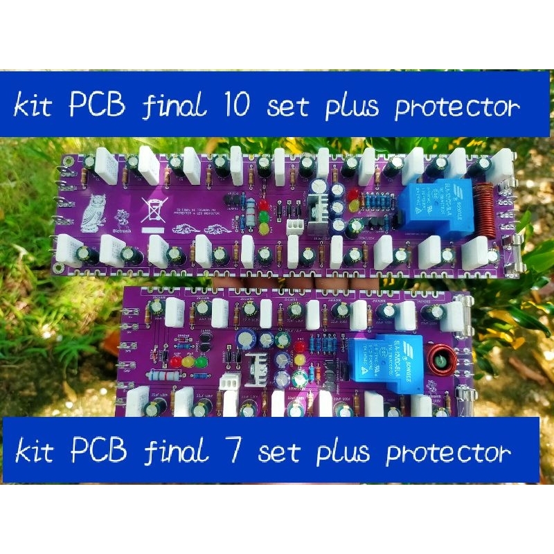 Jual kit pcb final 7/10/12 set plus protector | Shopee Indonesia