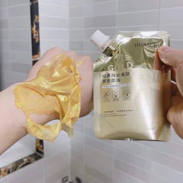 Jual READY STOCK masker isi gold snake venom huasurv 100% original ...