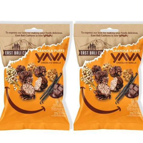 Jual [HALAL] YAVA Granola Puff / Snack Granola Puffs Biskuit Makanan ...