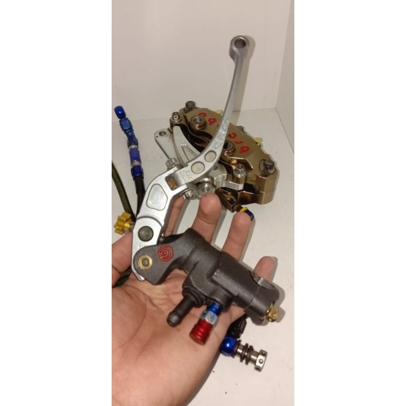 Jual master rem brembo radial handle pake crg + kiri CRG GP (second ...