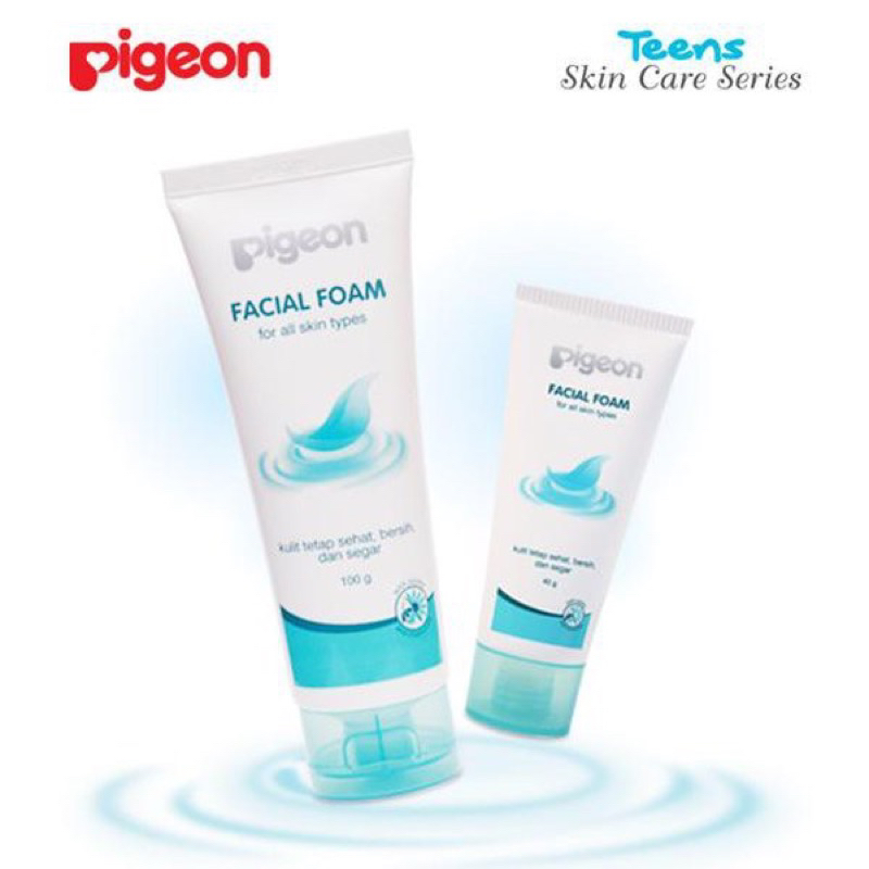 Jual pigeon facial foam all skin 100g | 40g | Shopee Indonesia