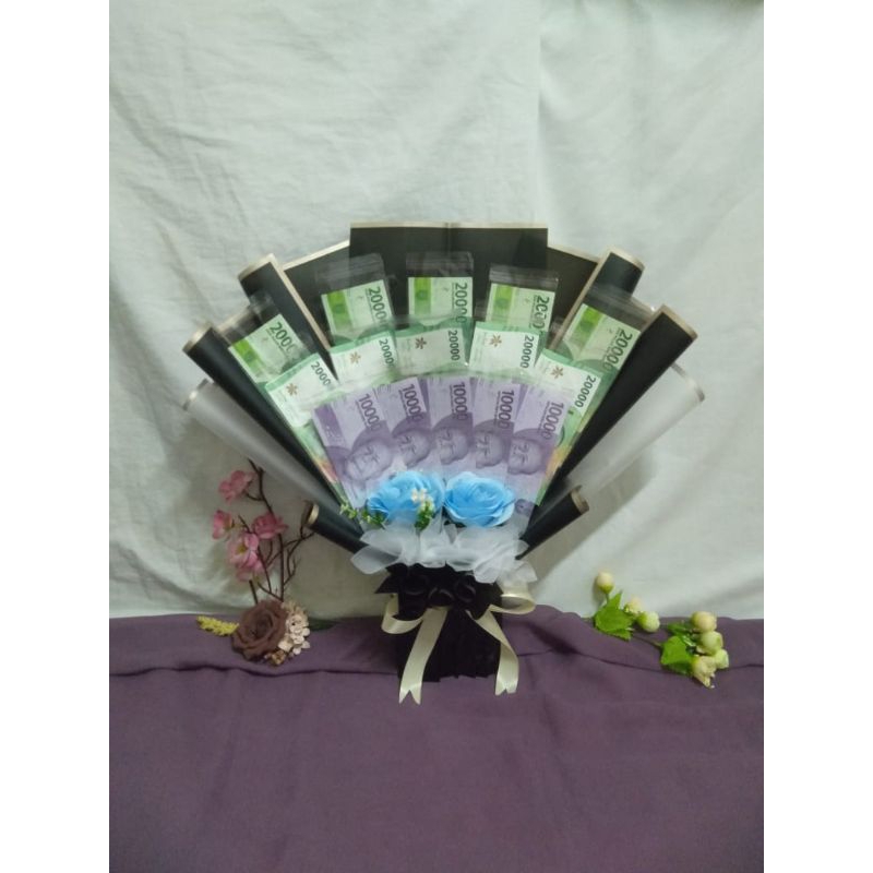 Jual Buket uang kosong / Bouquet money / Kerangka buket / buket wisuda ...