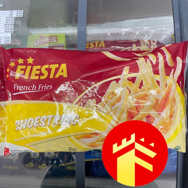 Jual KENTANG FIESTA SHOESTRING 1 KG 500 GRAM FRENCH FRIES FIESTA ...