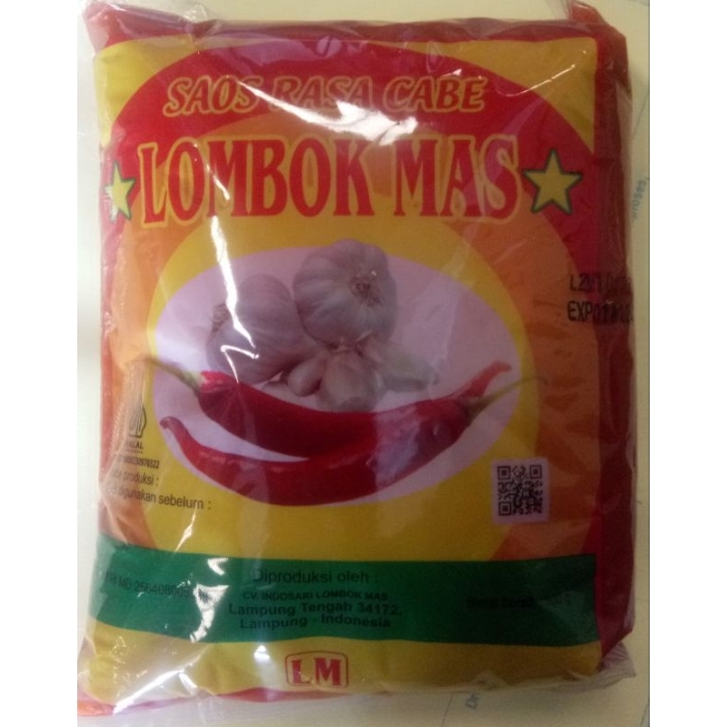 Jual SAOS CABE LOMBOK MAS 500 Gram | Shopee Indonesia
