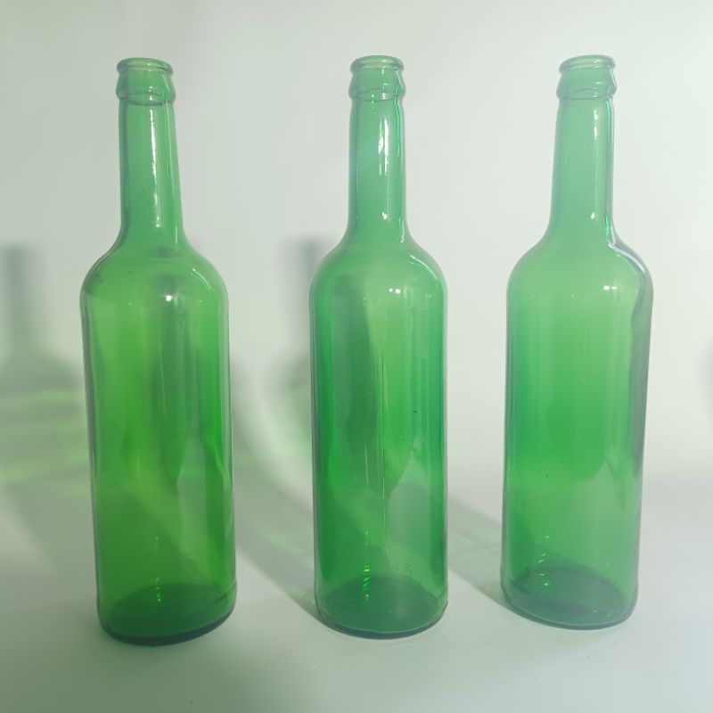 Jual botol sake botol suju botol kaca hijau | Shopee Indonesia