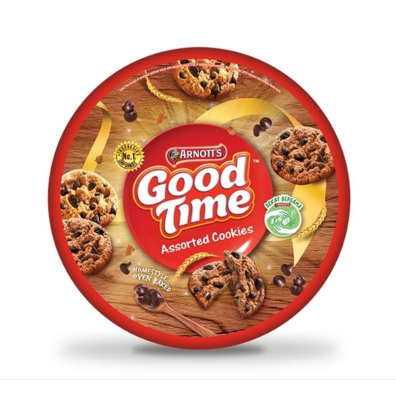 Jual GOOD TIME ASSORTED COOKIES BISKUIT KALENG 277g | Shopee Indonesia