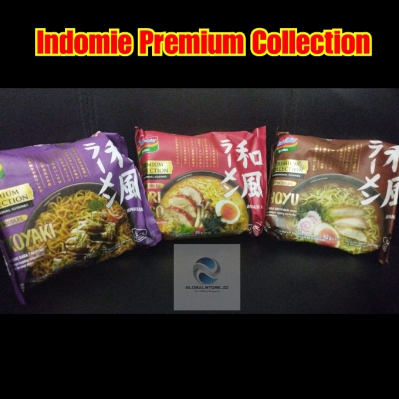 Jual Indomie premium collection spicy ramyeon/ fiery chicken japanese ramen shoyu/ indomie ...