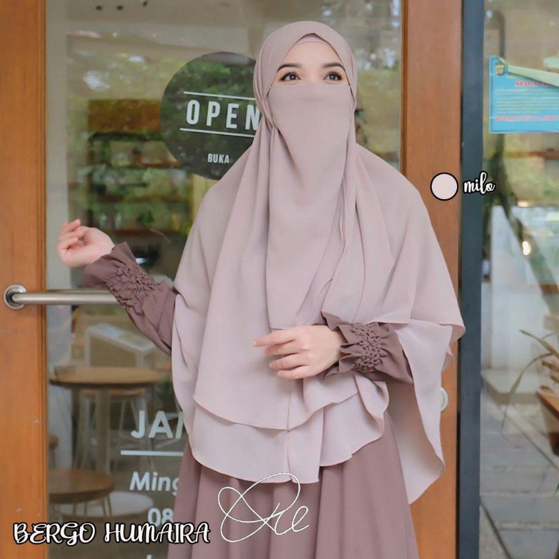 Jual HIJAB KHIMAR NIQAB / CADAR HUMAIRA / KHIMAR SYARI TERBARU DAN BERKUALITAS | Shopee Indonesia