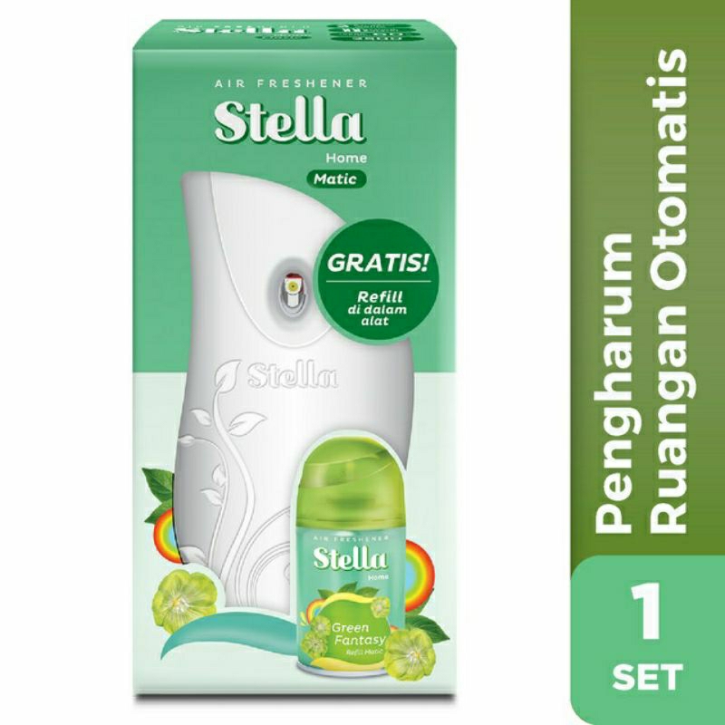 Jual Alat Pengharum Ruangan Stella Home Matic Alat + Stella Refill ...