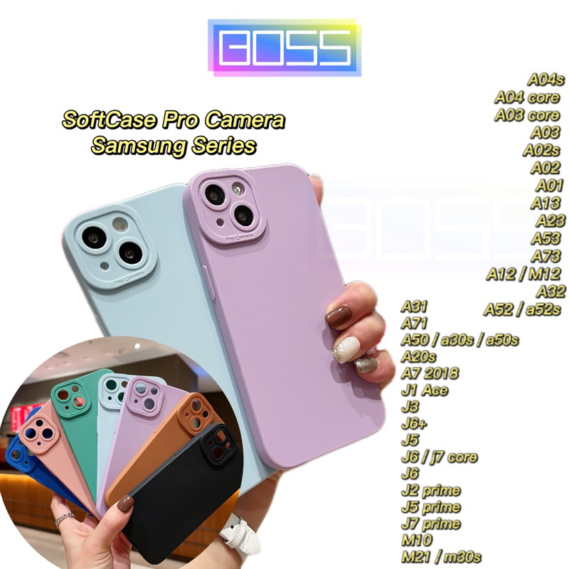 Jual BOSS-Softcase Pro Camera Case Candy Macaron for Samsung | Shopee Indonesia
