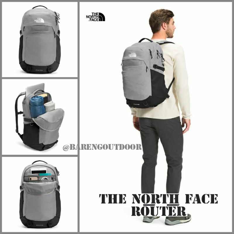 Jual Tas Backpack Outdoor TnF Router New Design 40 Liter | Shopee Indonesia